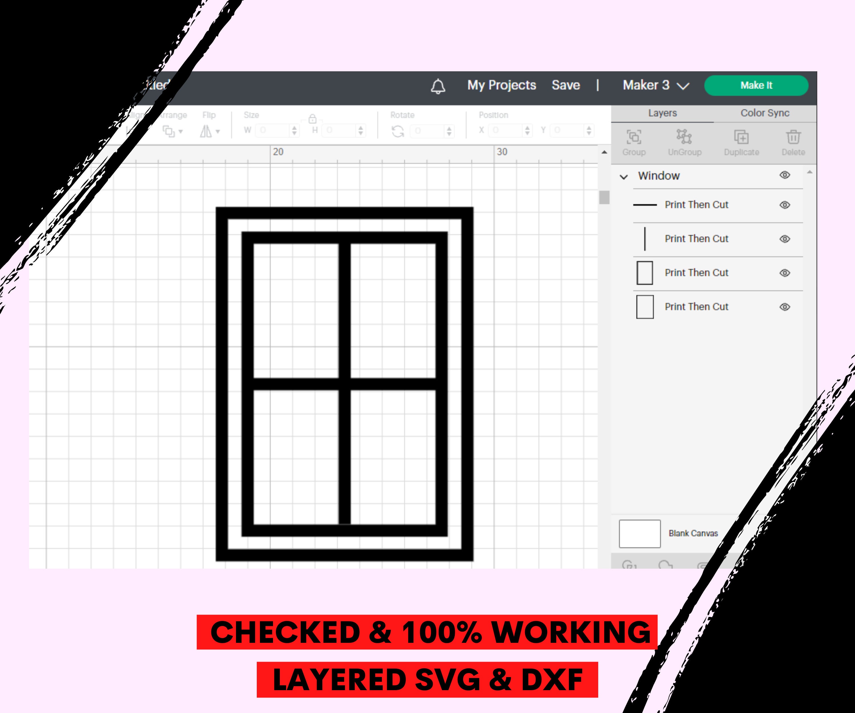 Windows SVG File Architecture Cliparts Cnc File Silhouette - Etsy
