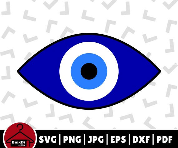 Evil Eye Svg Turkish Eye Svg Greek Eye Boho Eye Shape Svg | Etsy