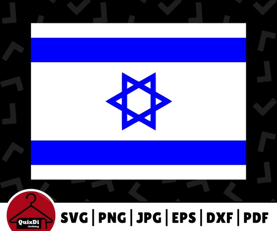 Isael Flag Svg Love Israel PNG Israeli Flag Design Clip Art | Etsy