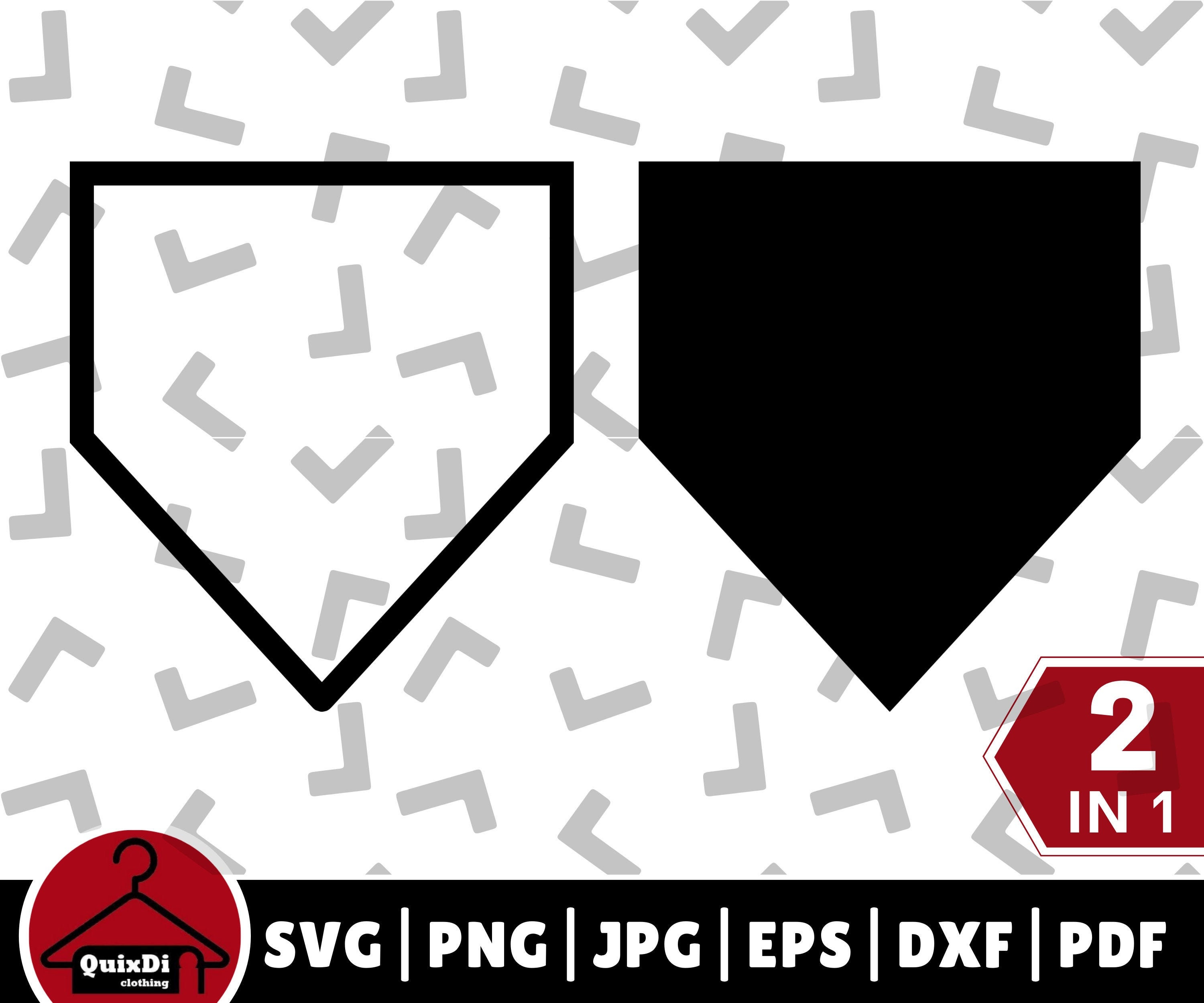 Home Plate Vector