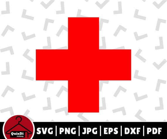 Red Cross Svg Medical Sign Nurse Clipart Hospital Medical - Etsy