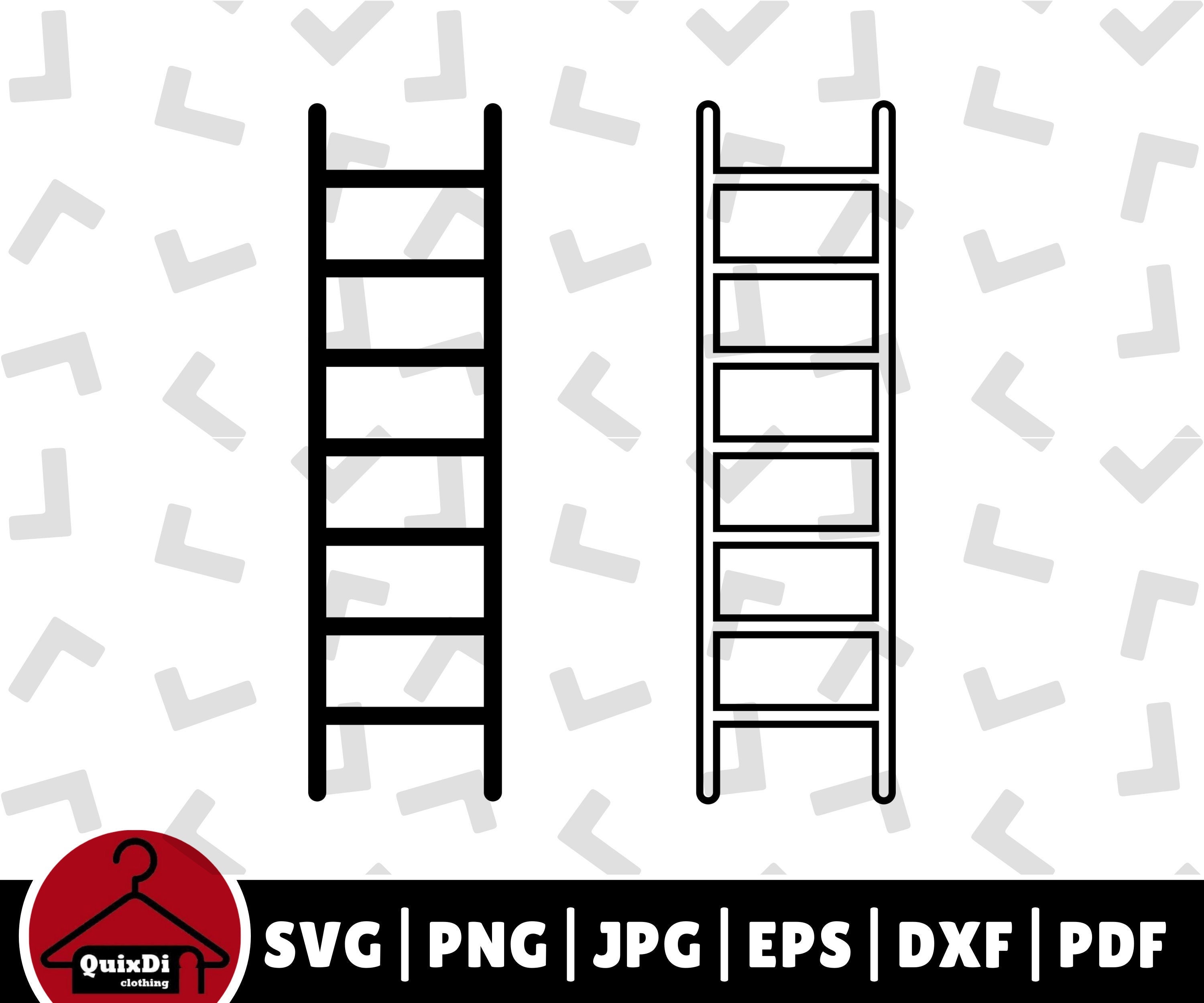 Ladder Clipart Black And White
