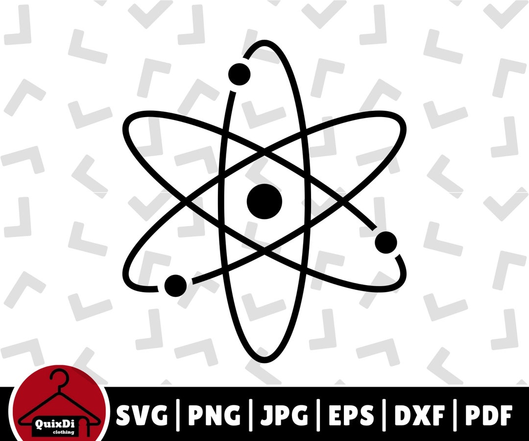 Atom Svg Vector File Science Atom Clip Art Chemistry PNG Science Clip ...