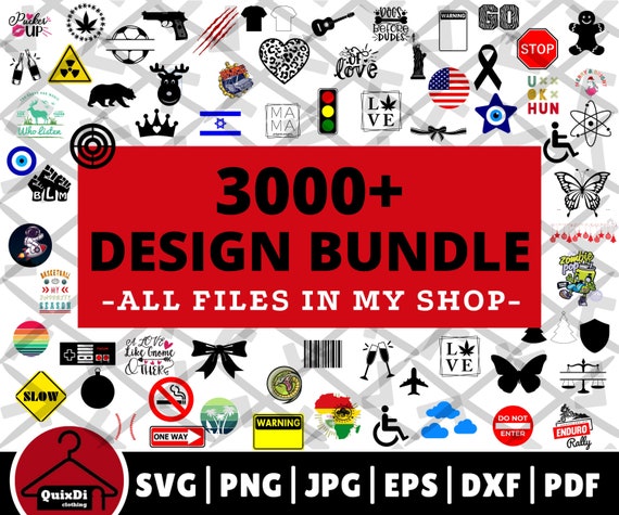 3000 Editable Vector Design Bundle Clipart Bundle Vector - Etsy