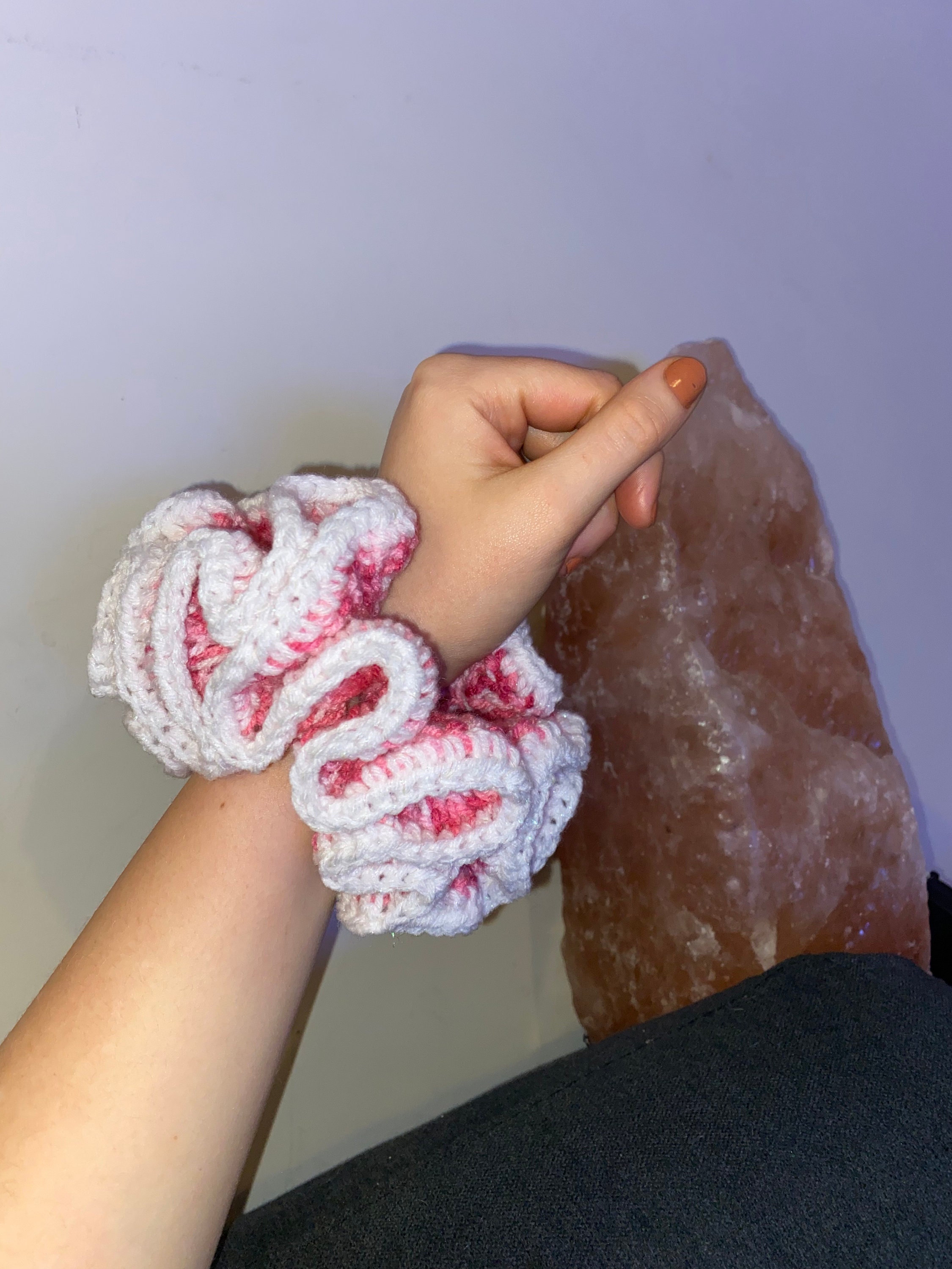 Extra Large Crochet Scrunchie - Etsy