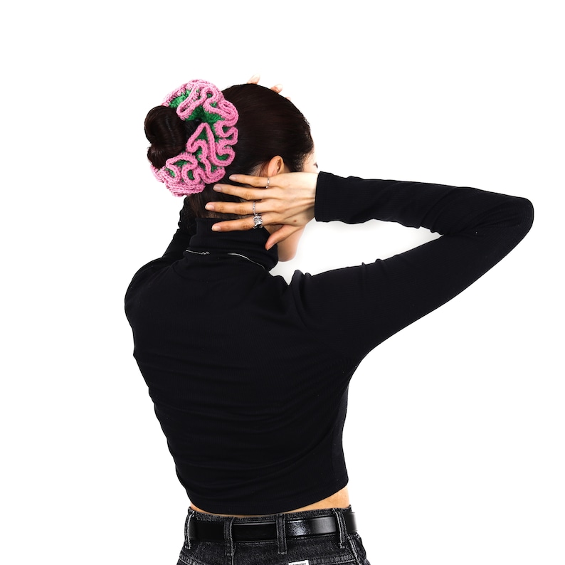 Extra Large Crochet Scrunchie - Etsy