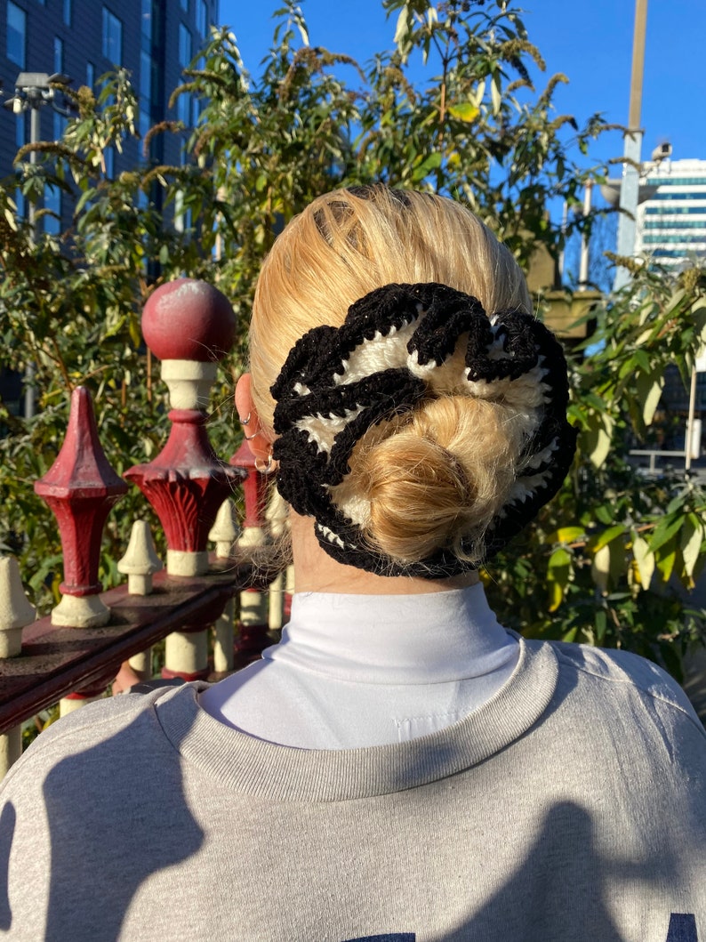Extra Large Crochet Scrunchie - Etsy