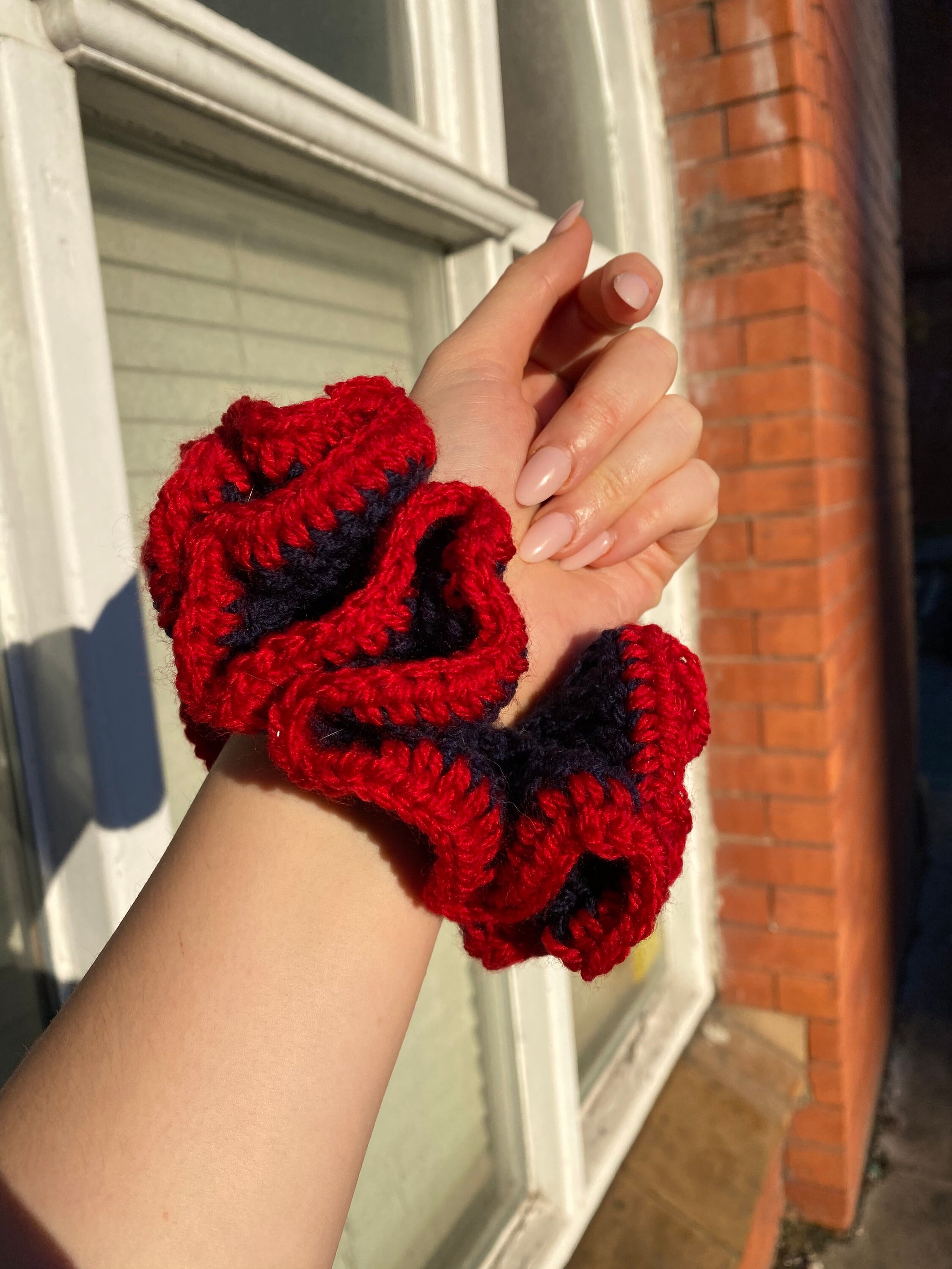 Extra Large Crochet Scrunchie - Etsy
