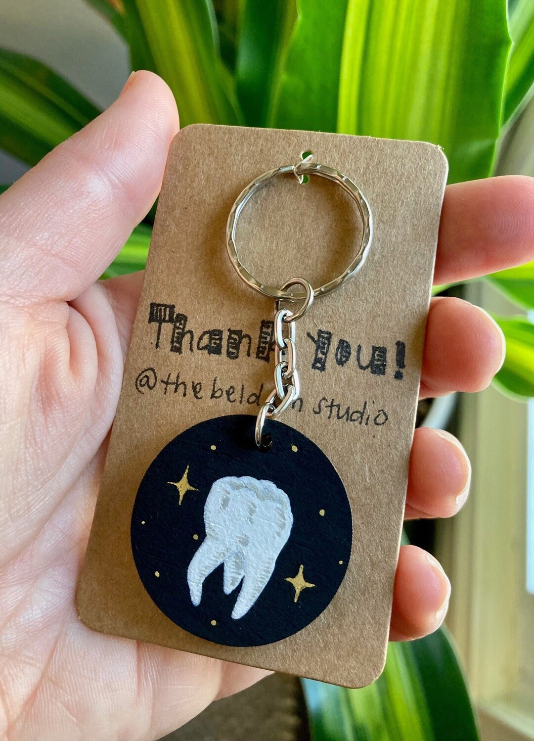 TOOTH KEYCHAIN, Macabre Accessories, Goth Gifts, Witchcore, Witchy ...