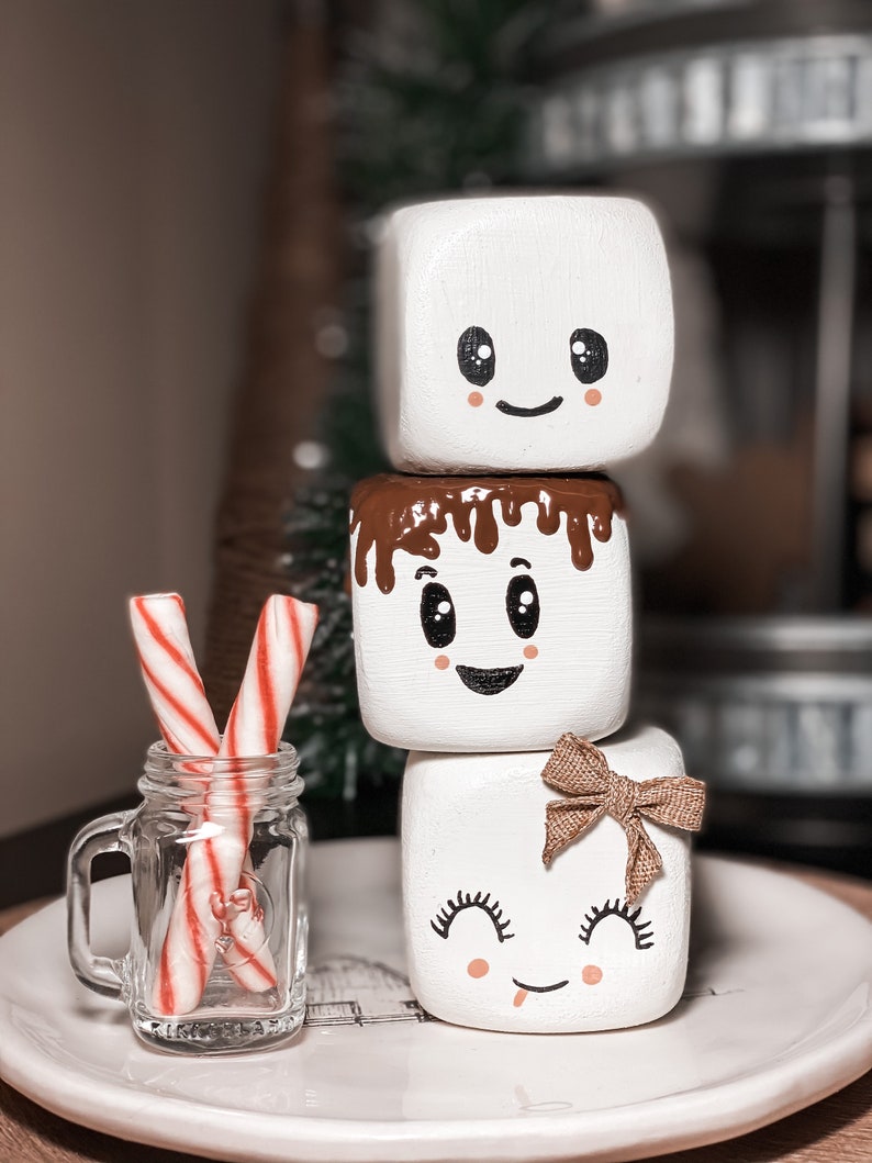 Marshmallow Pals *set of THREE* - Etsy