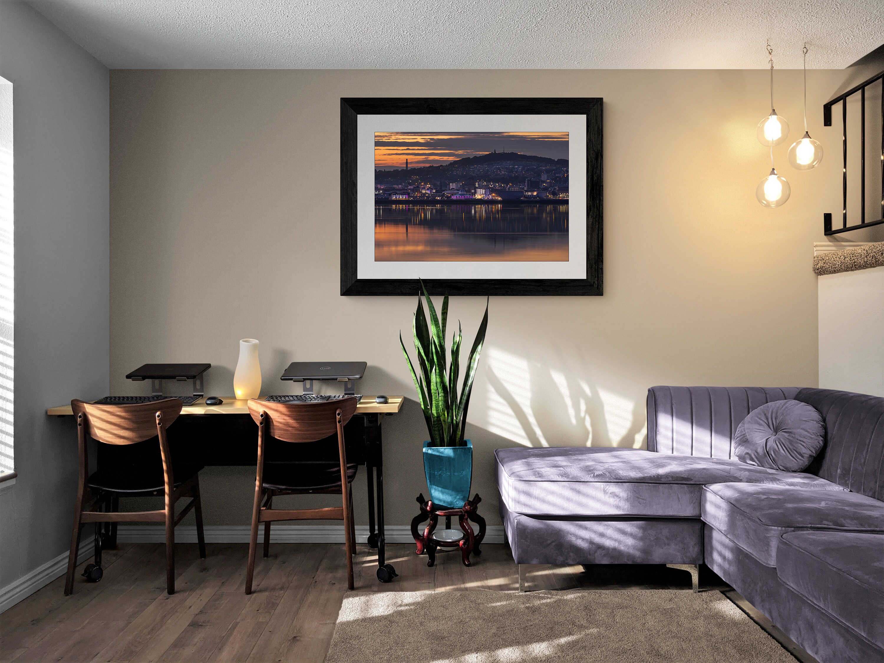 Dundee Waterfront V&A Sunset Reflections, Scotland A3, A2 or A1 ...