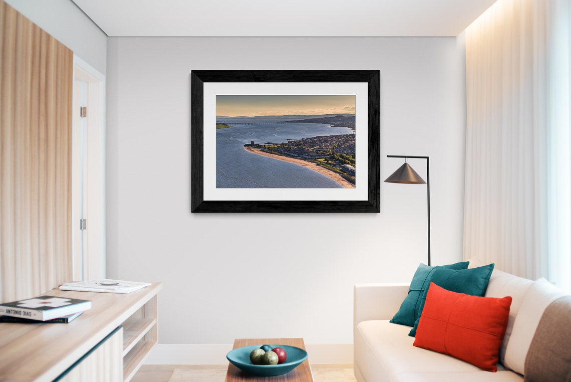 Broughty Ferry Aerial, Dundee, Scotland - A3, A2 or A1 Scottish Fine ...