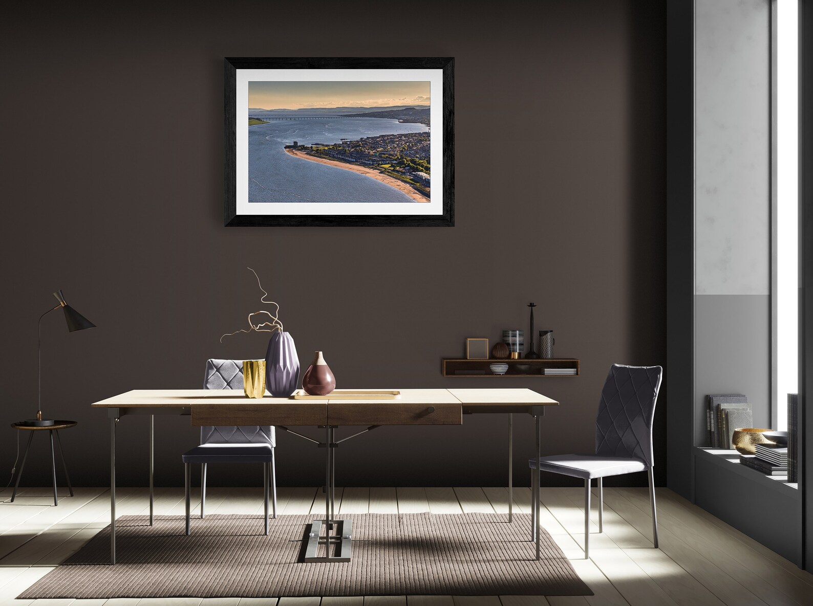 Broughty Ferry Aerial, Dundee, Scotland - A3, A2 or A1 Scottish Fine ...