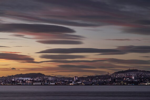 Wall Hangings Dundee City Quay Sunset Free UK Delivery A3 A2 or A1 ...