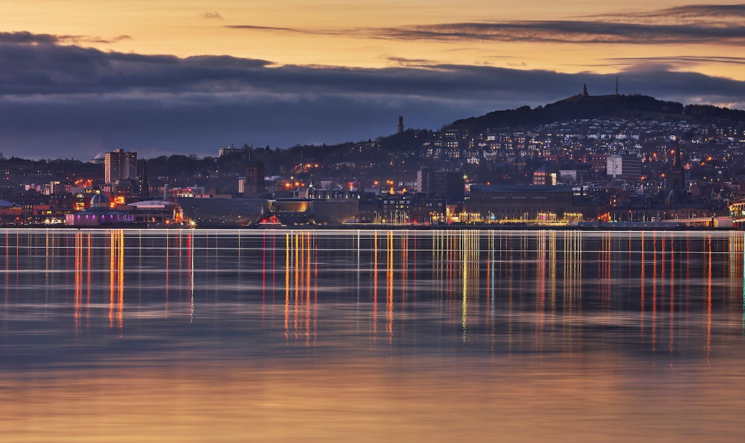 Dundee Waterfront V&A Sunset, Scotland - A3, A2 or A1 Scottish Fine Art ...