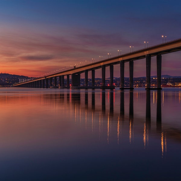 Dundee Waterfront/city Quay Sunset, Scotland A3, A2 or A1 Scottish Fine ...