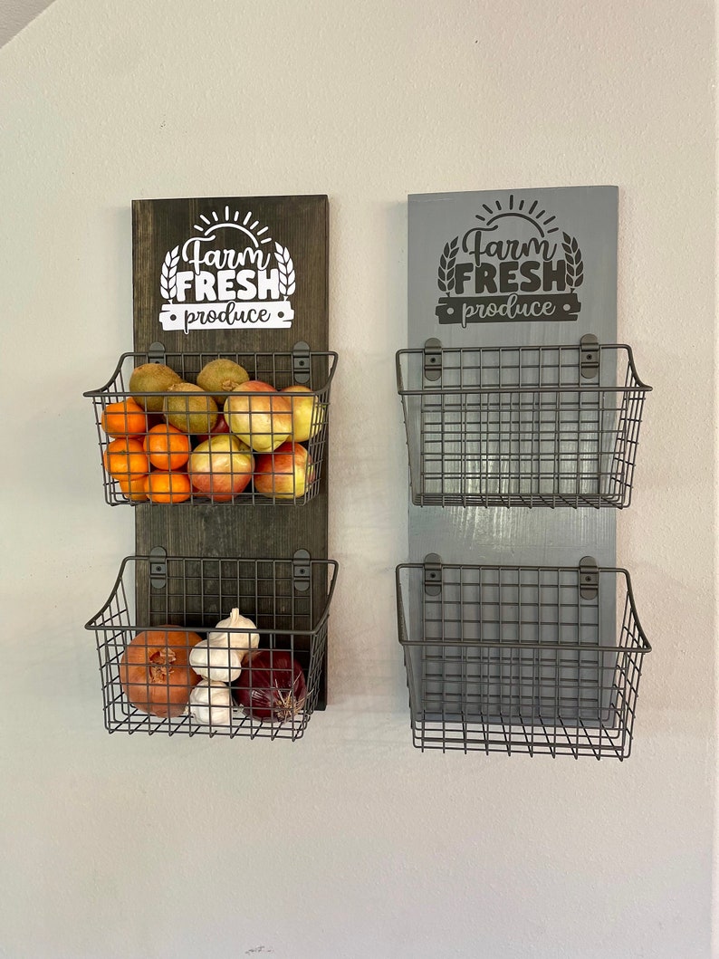 Produce Basket, Fruit and Vegetable Basket, Produce Sign, Produce ...