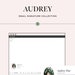 Audrey Email Signature Template Collection Adobe XD Gmail Email ...