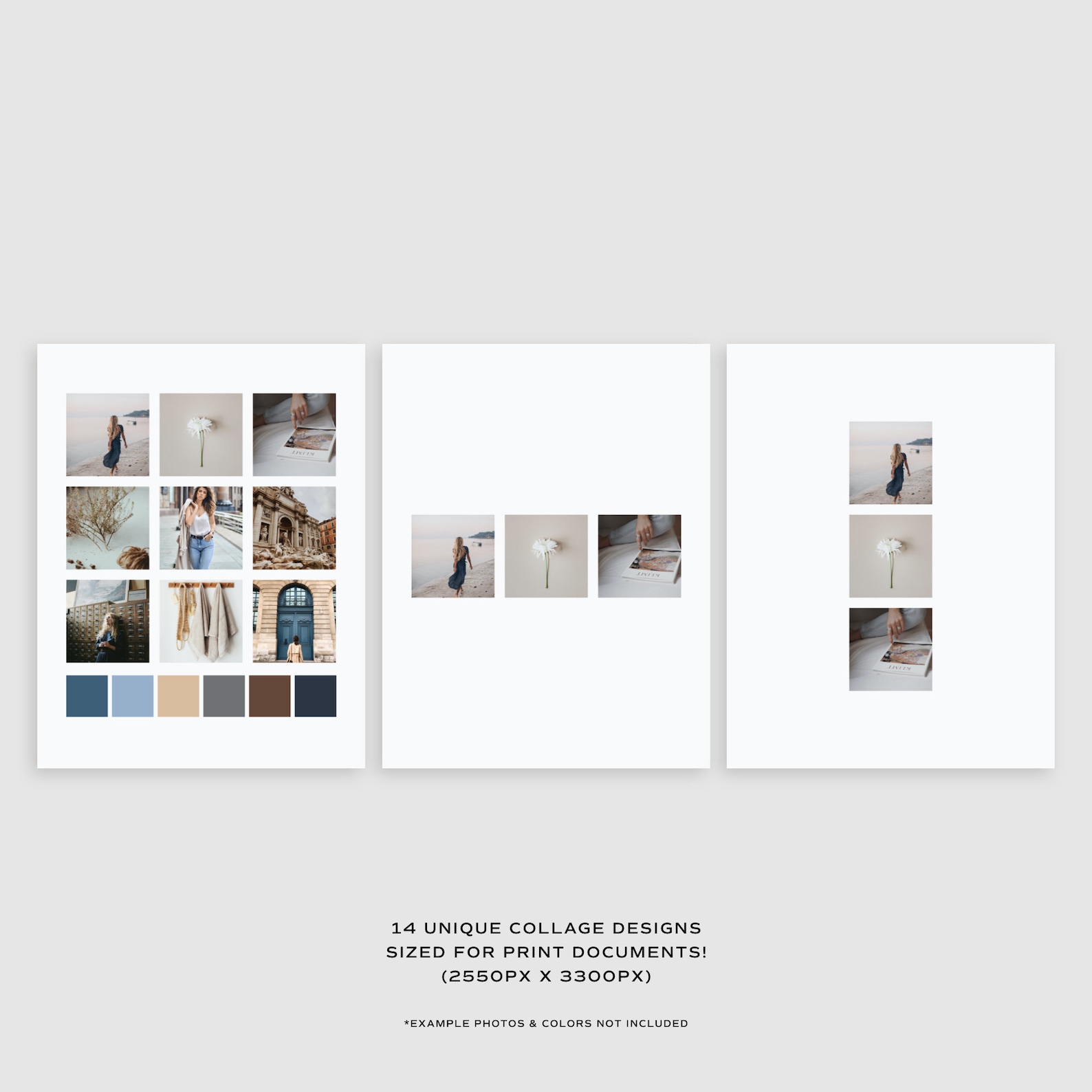Florence - Classic Mood Board Templates - Etsy