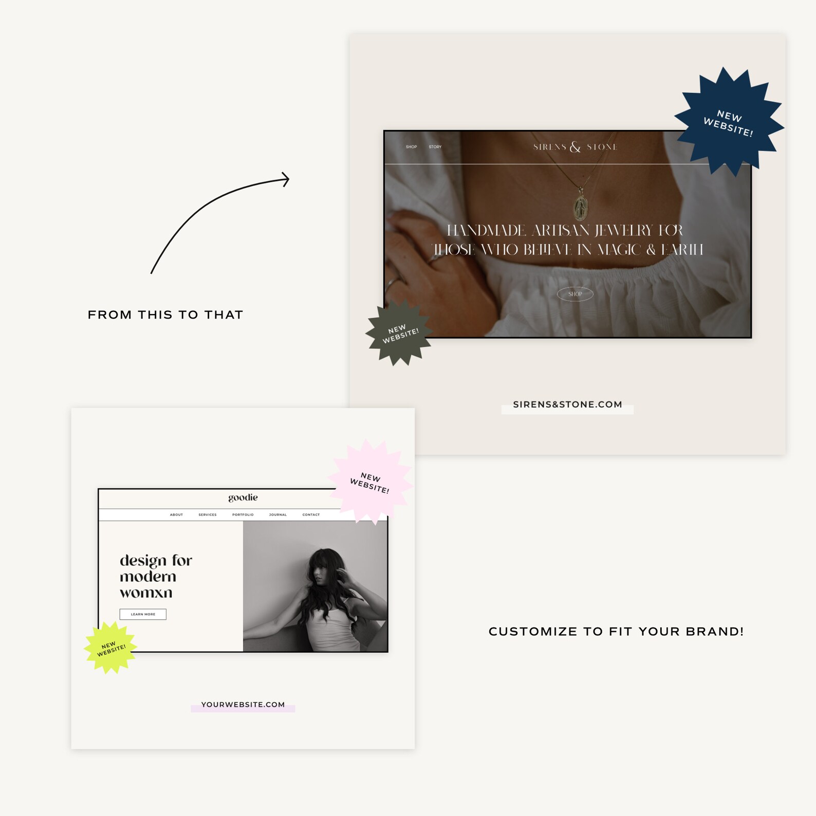 Missy - Website Launch Graphics - Etsy