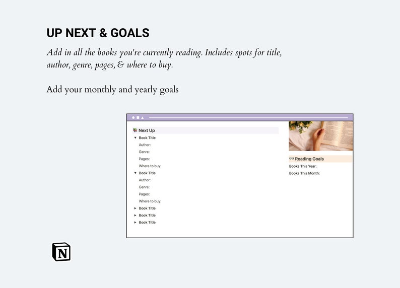 Reading List Notion Template Notion Organization for Book Lovers ... Reading List Notion Template Notion Organization for Book Lovers ...
