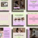 Claire - Social Media Templates | Canva Template | Vertical & Square ...
