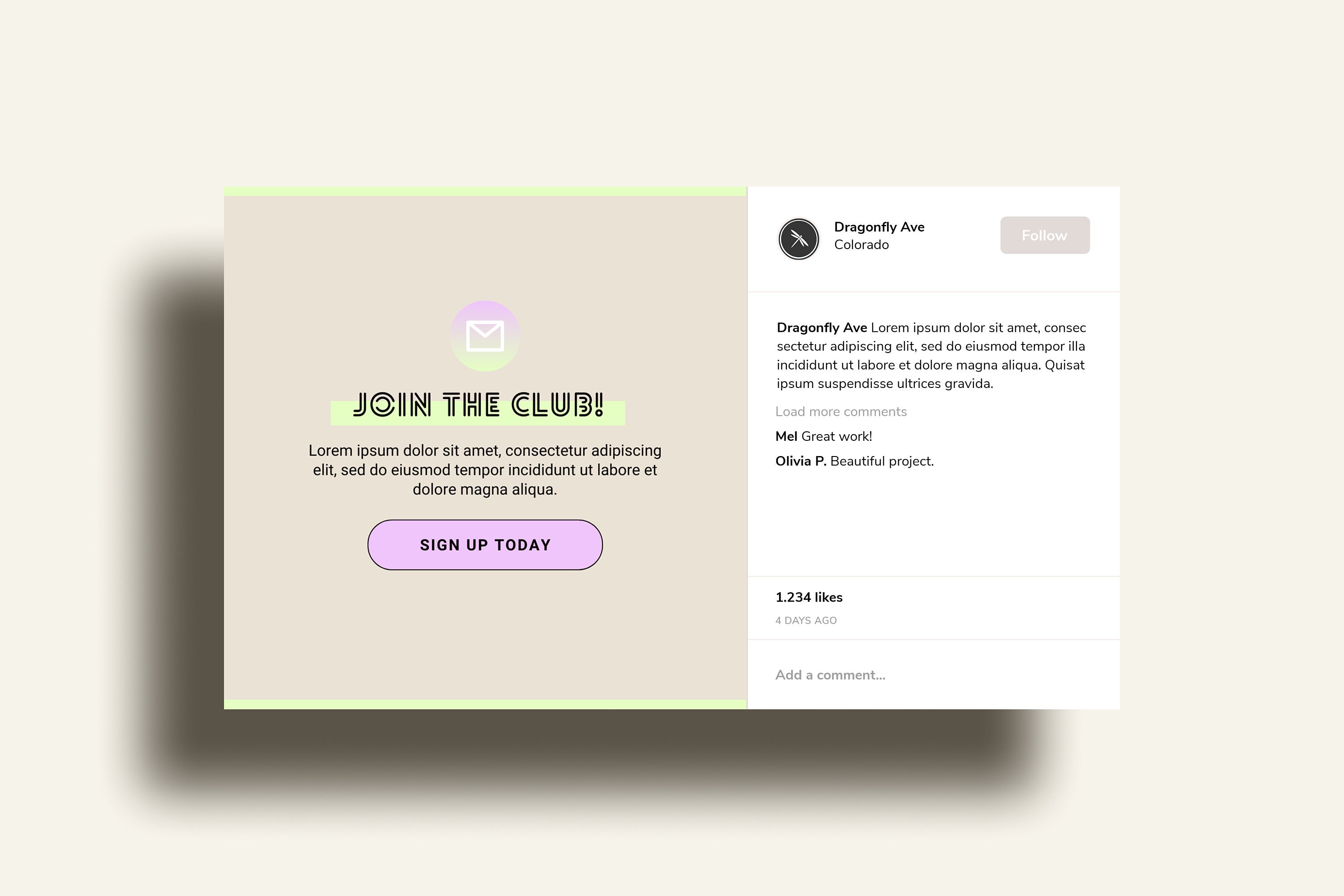 Claire - Social Media Templates | Canva Template | Vertical & Square ...
