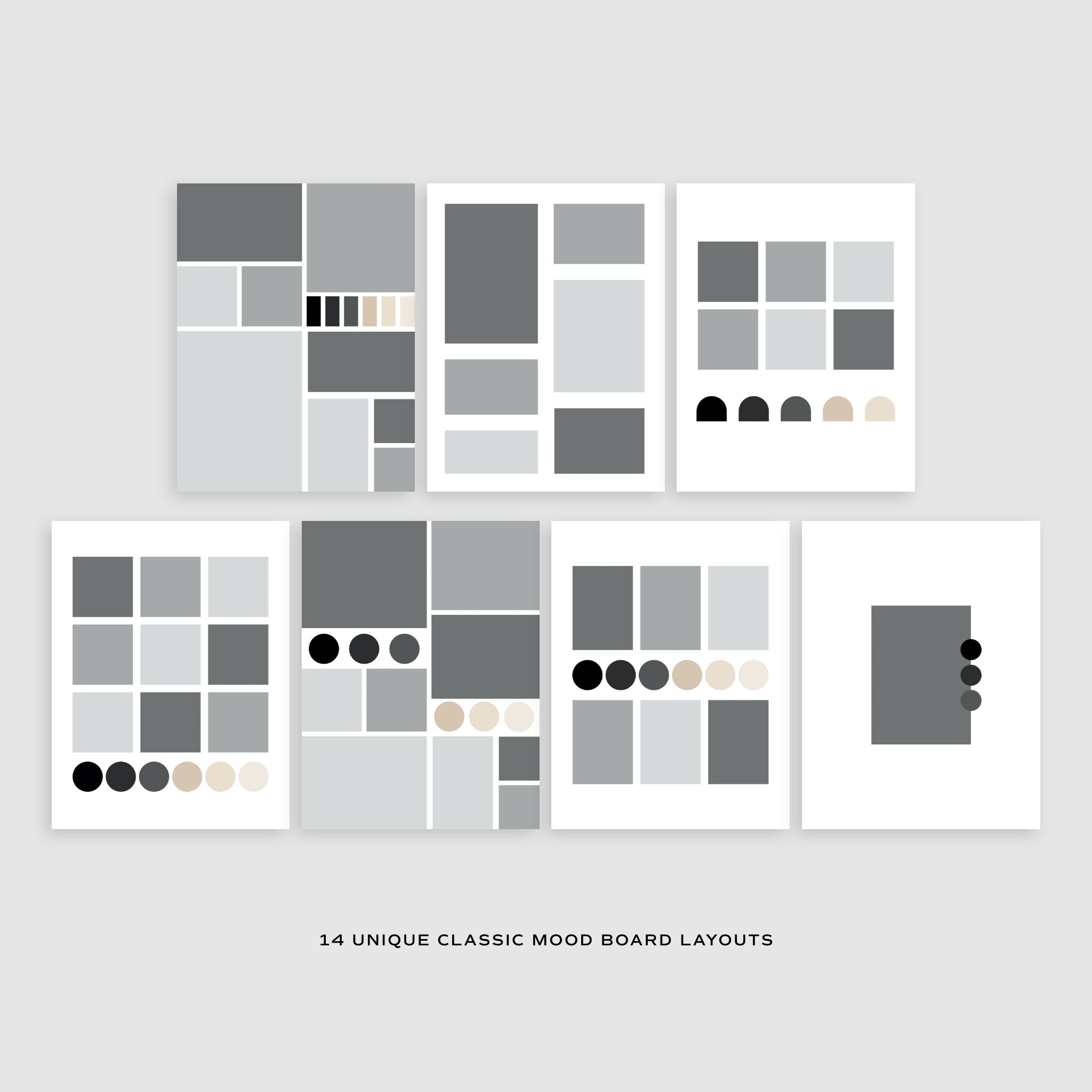 Florence - Classic Mood Board Templates - Etsy