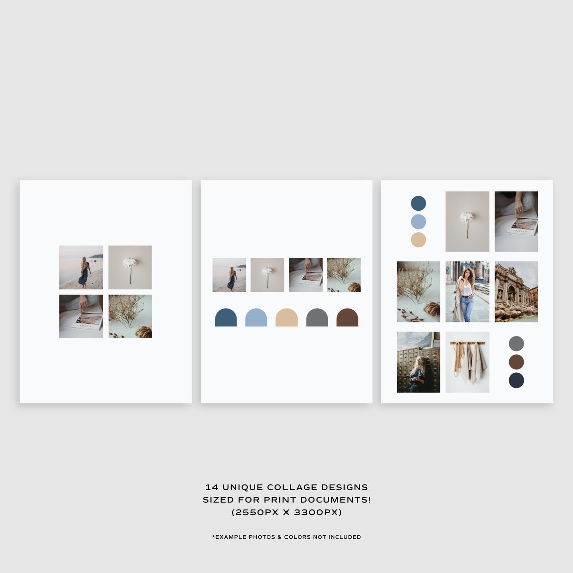 Florence Classic Mood Board Templates - Etsy