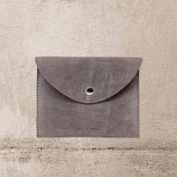 Suede Wallet - Etsy