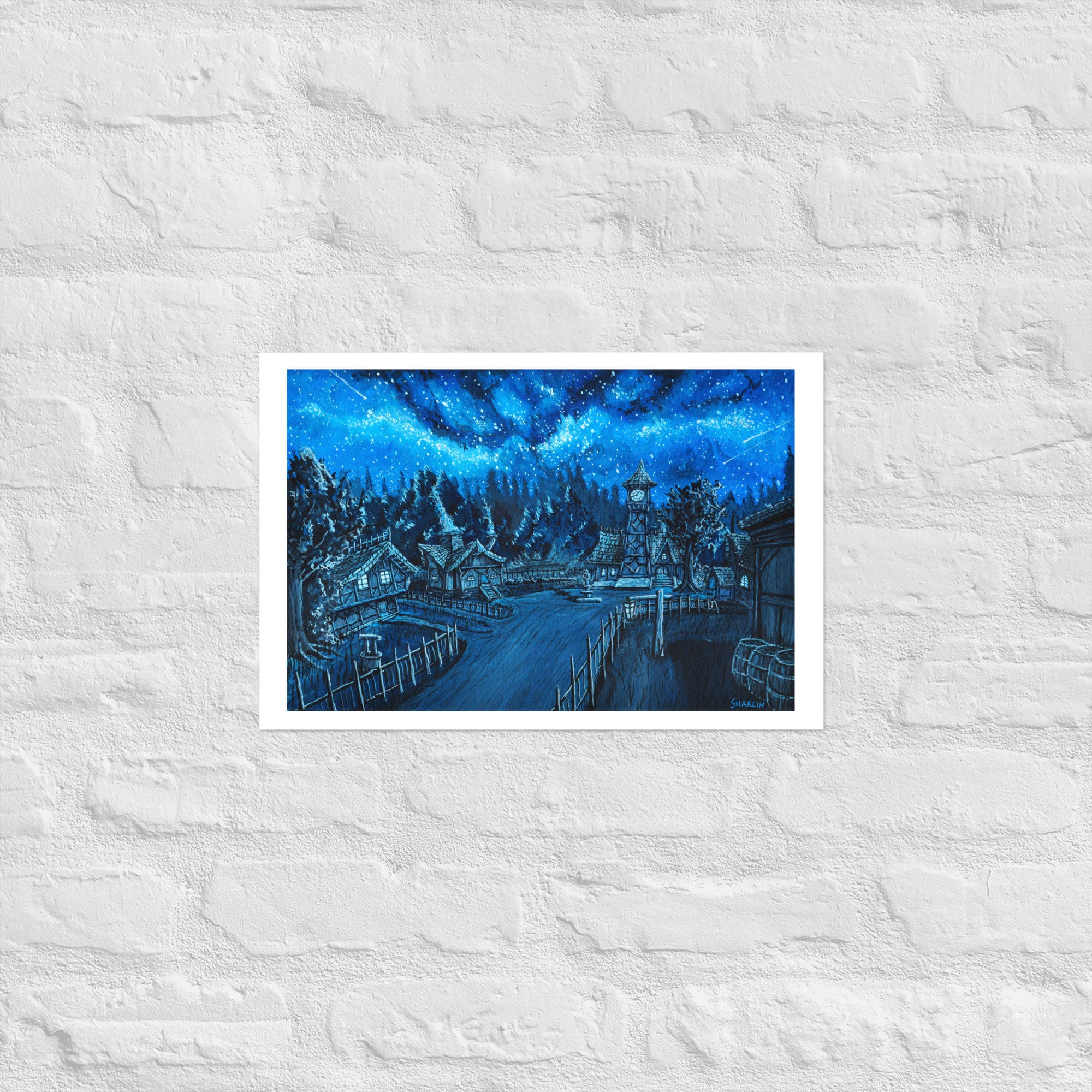 Darkshire World of Warcraft Fanart, Art Print - Etsy