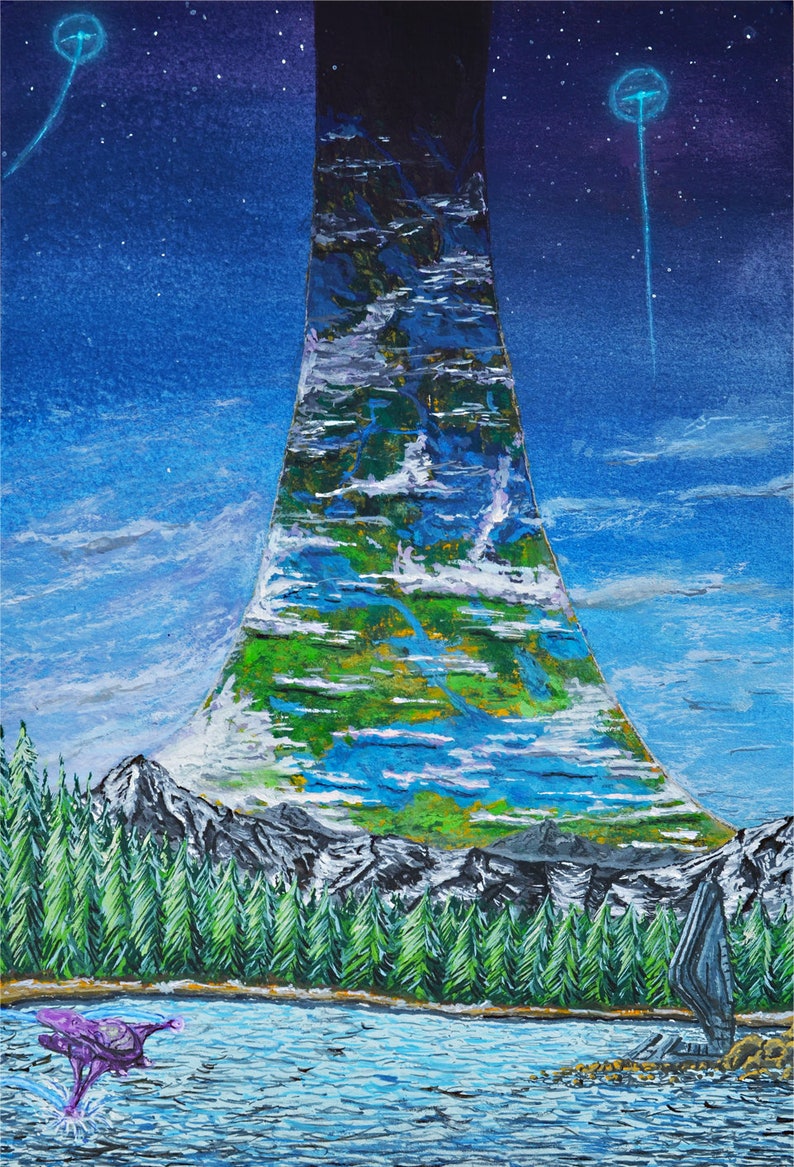 Halo Array Halo Fanart, Art Print - Etsy