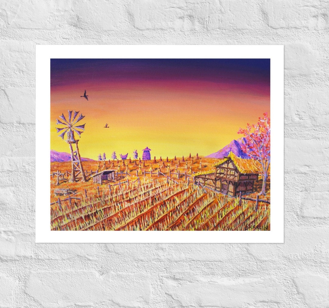 Westfall | World of Warcraft Fanart, Art Print - Etsy