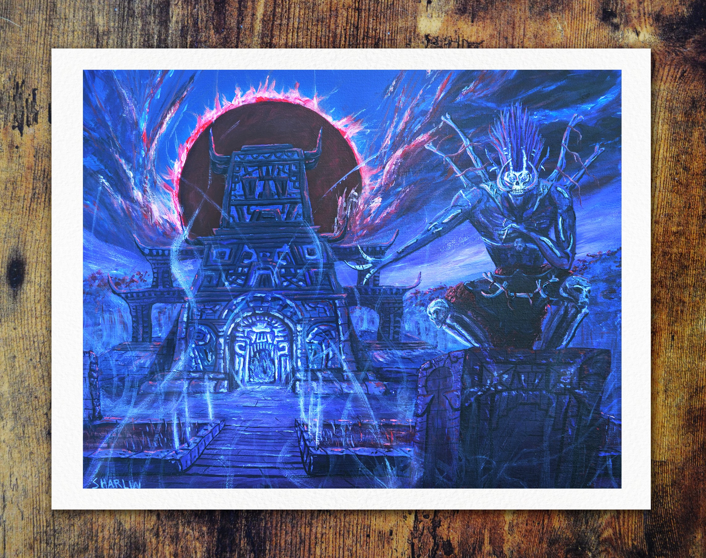 Bwonsamdi's Necropolis | World of Warcraft Fanart, Art Print (+sizes ...