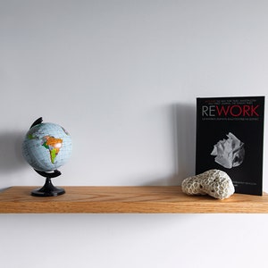 Set of 2 Walnut Floating Shelves, Custom Wood Shelves, Rustic Shelves ...