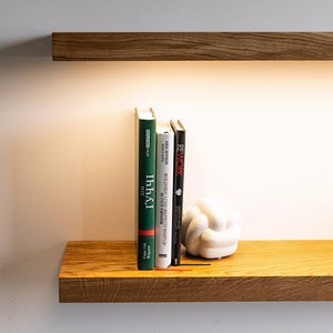 Custom Walnut Floating Shelves, Floating Book Shelves, Floating Shelves ...