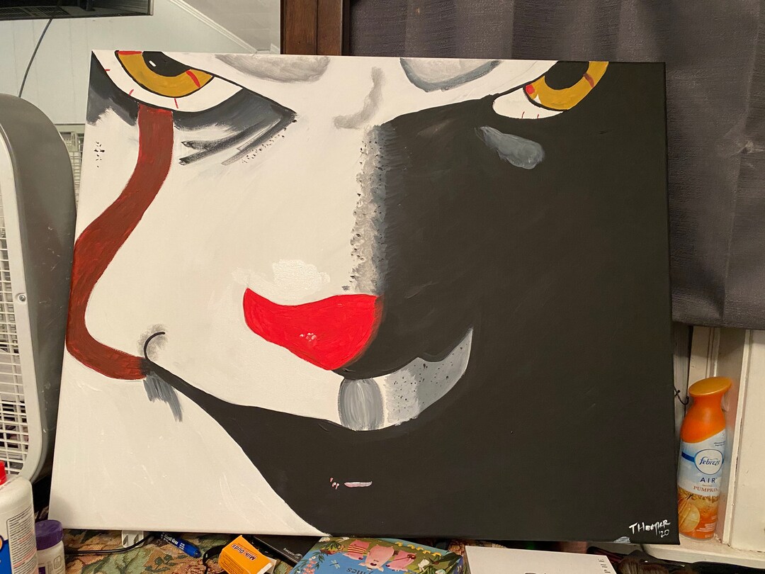 Pennywise Portrait - Etsy