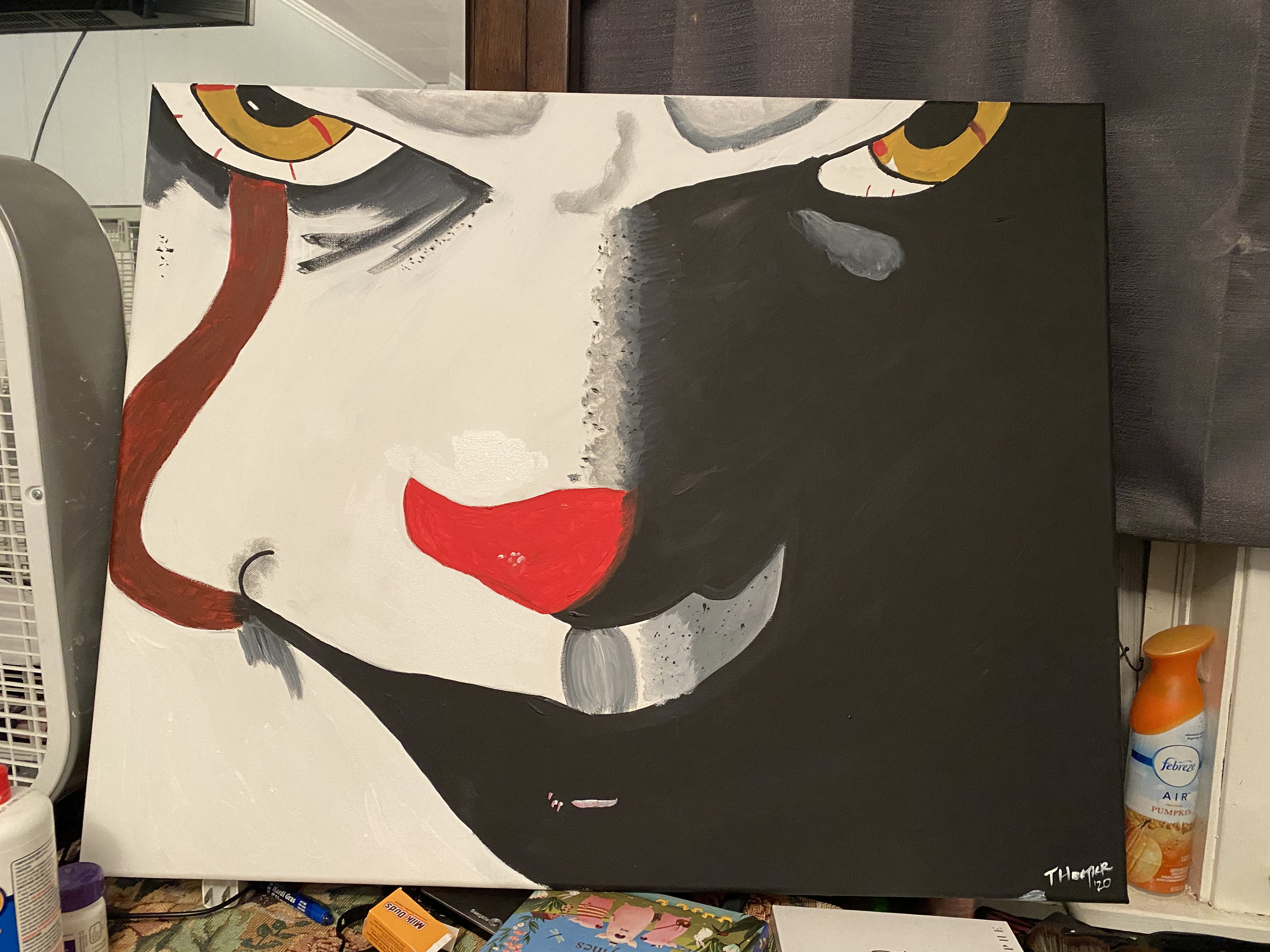 Pennywise Portrait - Etsy