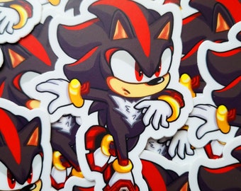 Shadow the Hedgehog Stickers - Etsy