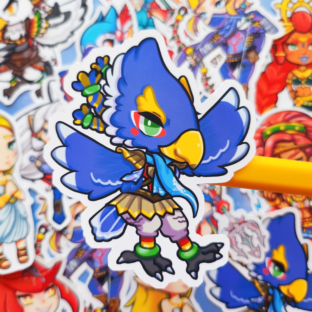 Chibi Revali Vinyl Sticker | Legend of Zelda Breath of the Wild Age of ...