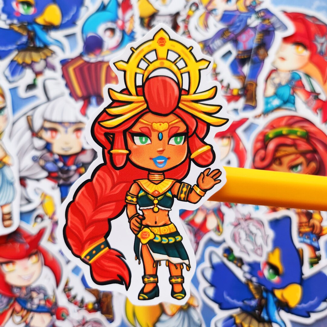 Chibi Riju Vinyl Sticker | Legend of Zelda Breath of the Wild Age of ...