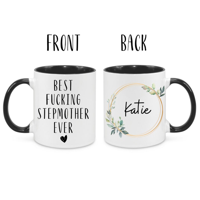 Best Fucking Stepmother Coffee Mugcustom Stepmother Name Etsy
