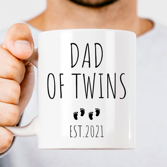 Dad of Twins Coffee Mugtwins Father's Day Giftdad of - Etsy