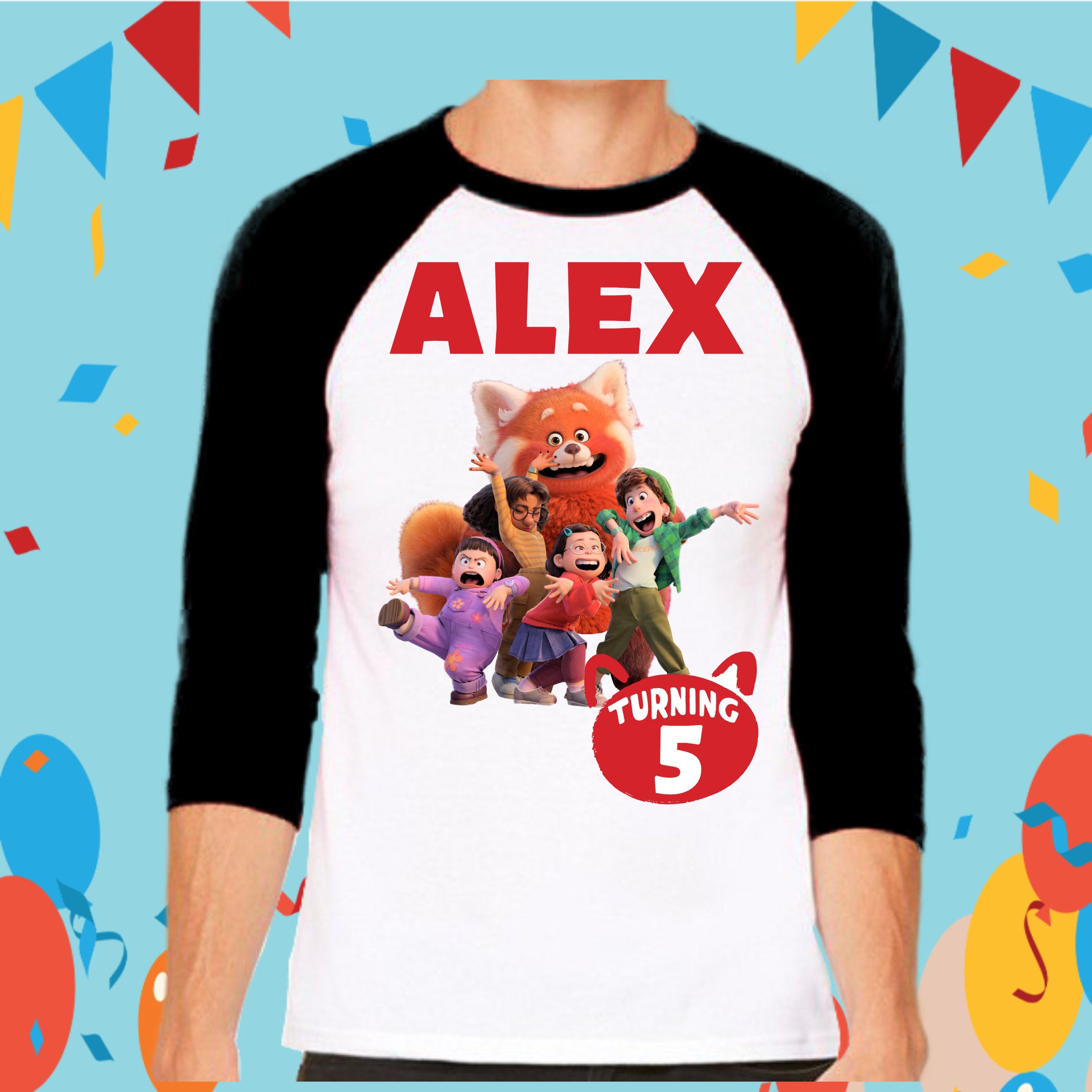 Turning Red Custom Shirts Birthday Shirts Personalized - Etsy Ireland