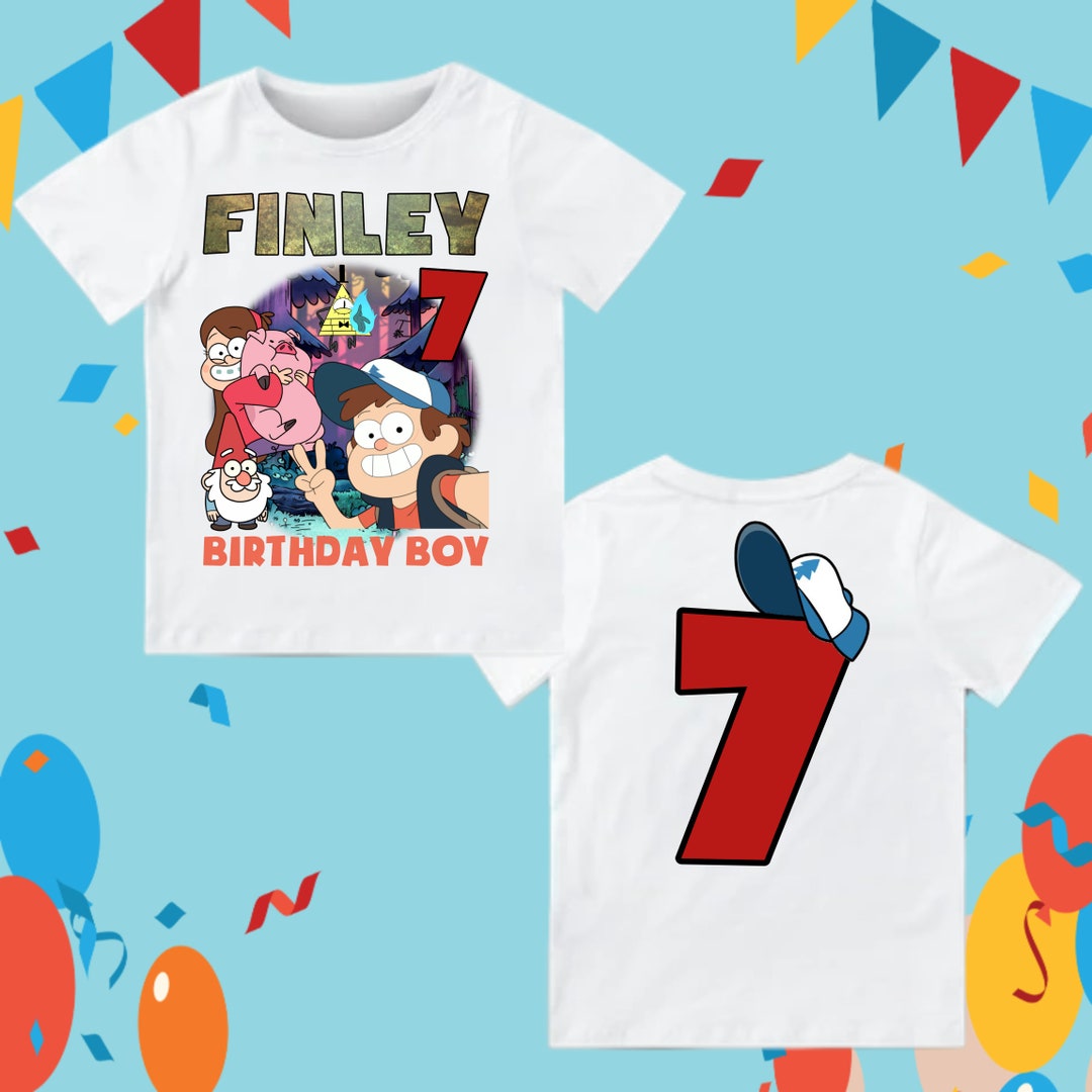 Personalized Bipper and Mabel Birthday Shirt: Gravity Party Theme - Etsy