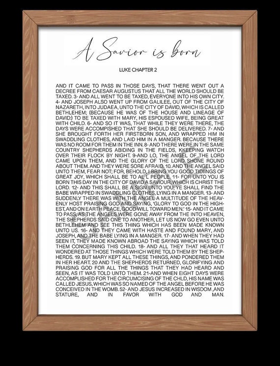 Luke Chapter 2 Kjv