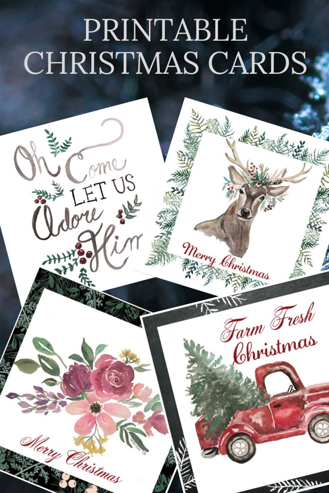 Christmas Card Design, Merry Christmas Card, Christmas Card Ideas ...