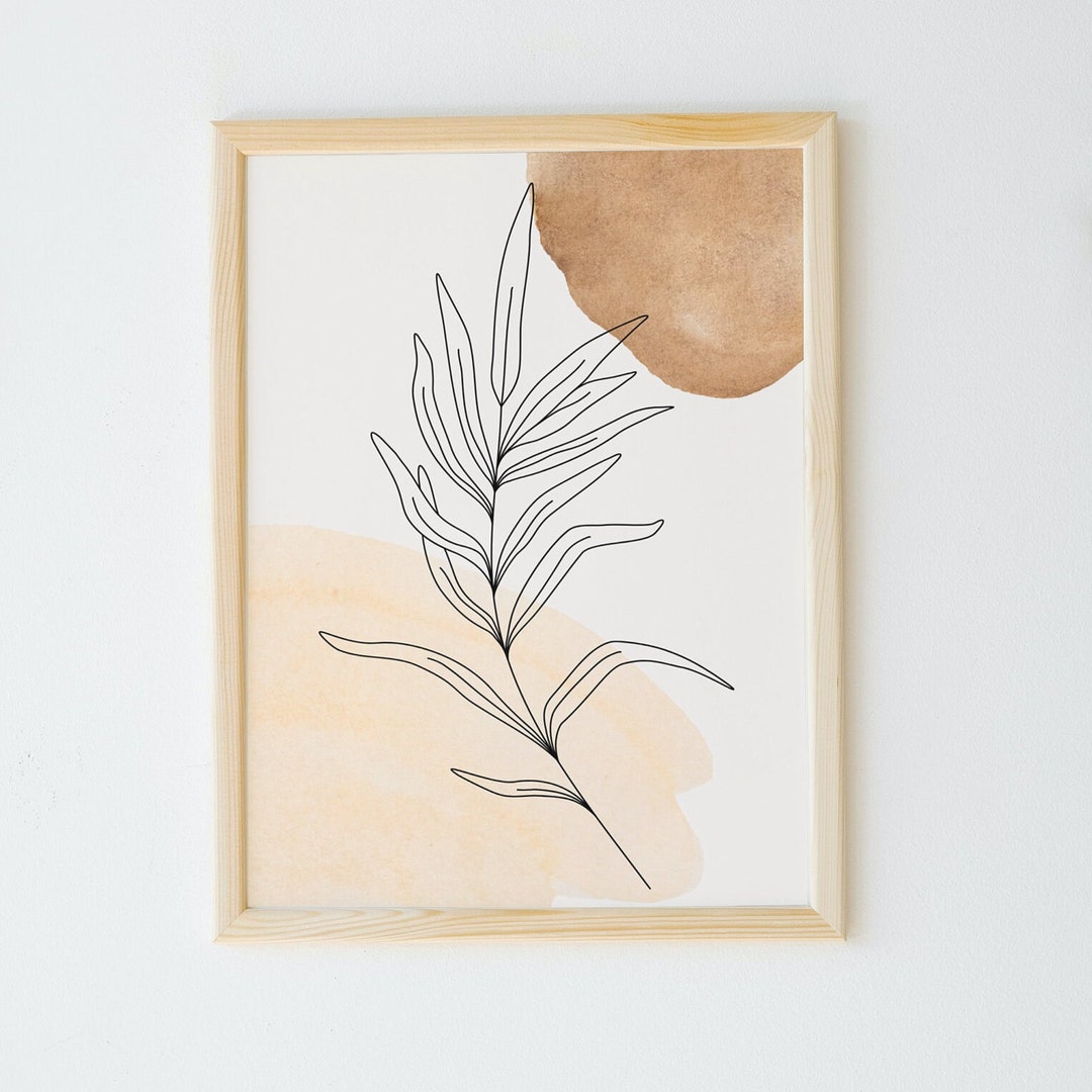 Downloadable Prints, Modern Boho Decor, Boho Tropical, Neutral Beige ...