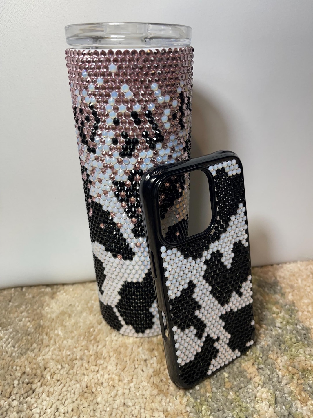 Cow Print 20oz Tumbler & iPhone 16 Pro Case - Etsy