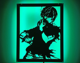 Led Wall Art Anime | Etsy